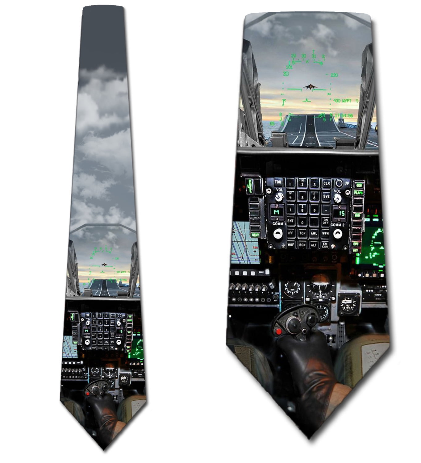 Plane Ties Mens Aviation Neckties Jet Tie Navy Neckties by Three Rooker ...