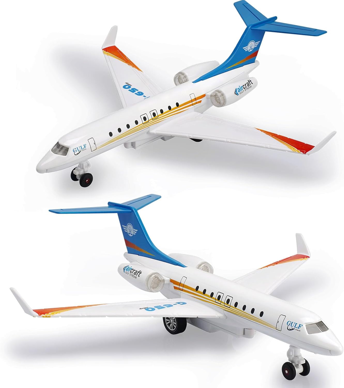 Plane Toy Single Airlines Die-Cast G650 Model Airplane Alloy Metal ...