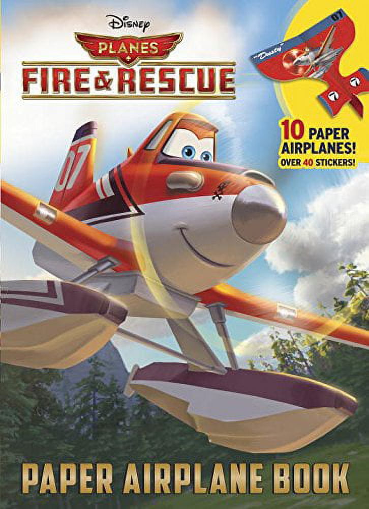 Pre-Owned Planes: Fire & Rescue Paper Airplane Book (Disney Planes ...
