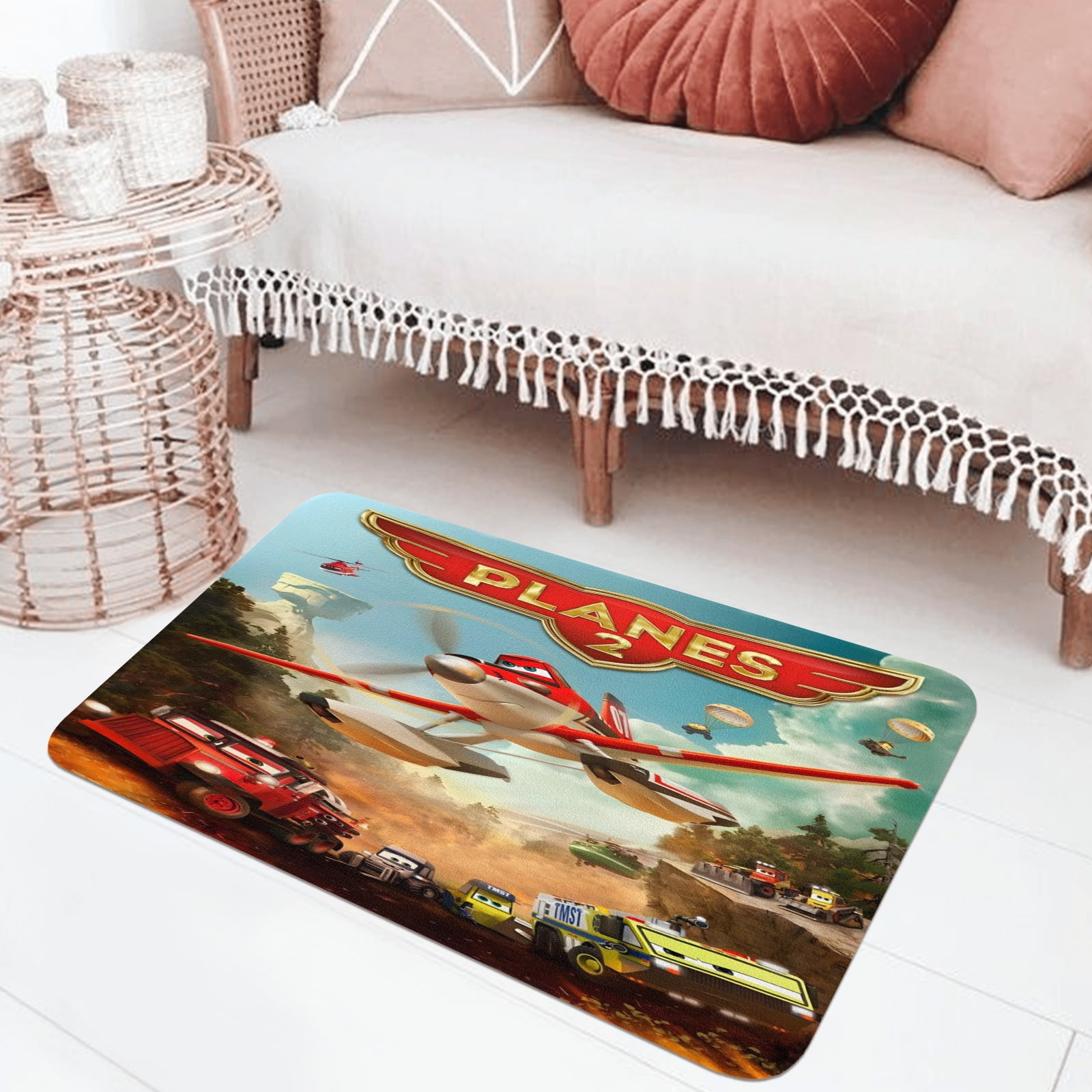 Planes Fire & Rescue mat is the ideal choice for your home, combining ...