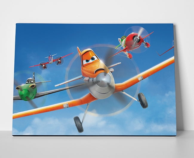 Planes Movie Poster or Wrapped Canvas - Walmart.com