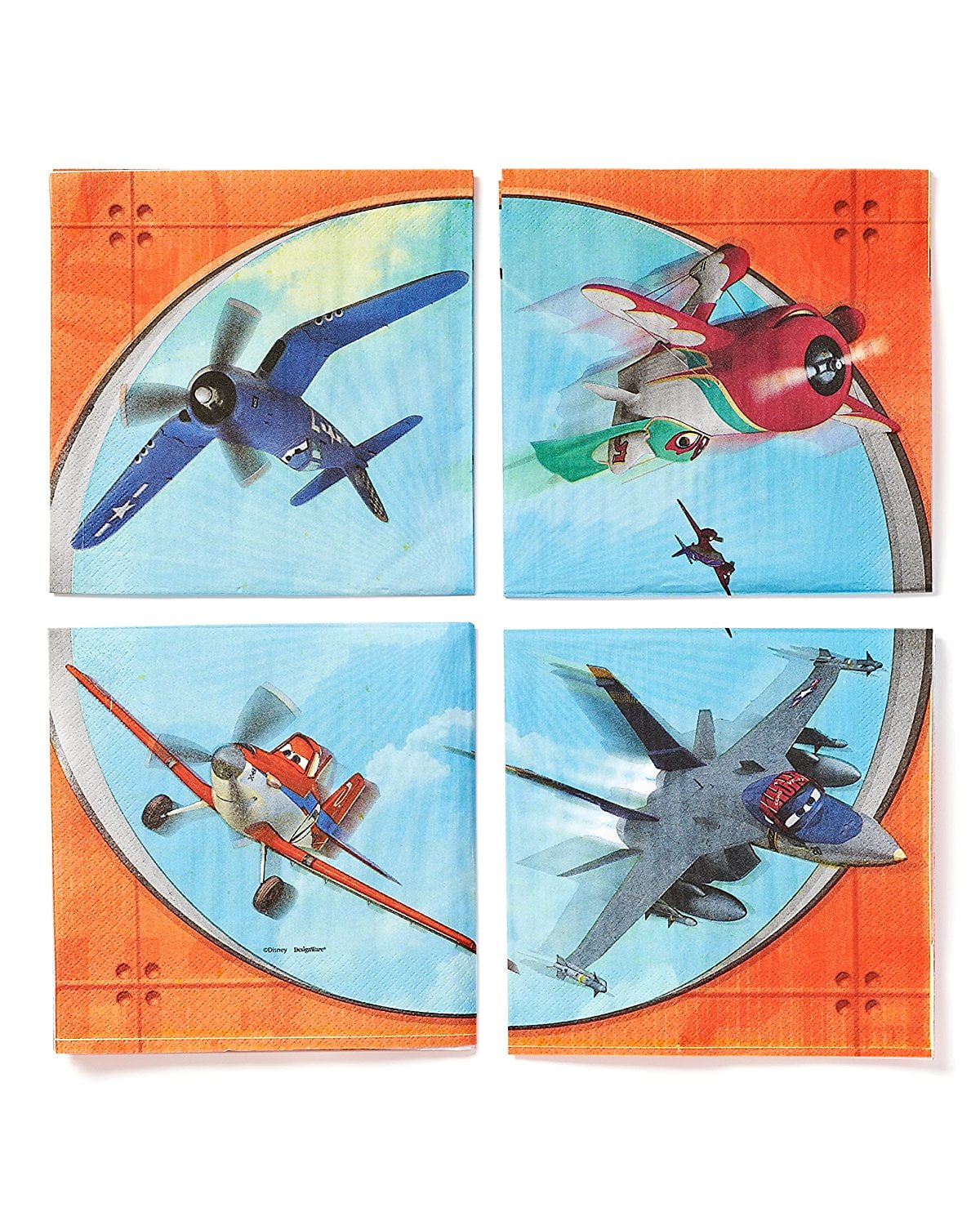 Planes Party Paper Lunch Napkins, 16ct - Walmart.com