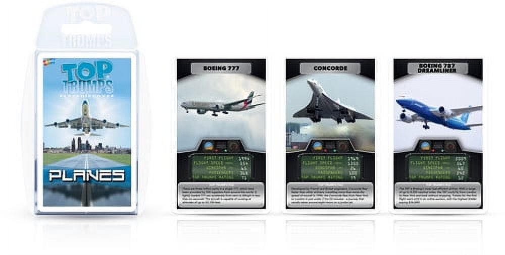 Planes Top Trumps Playing Card Game - Walmart.com