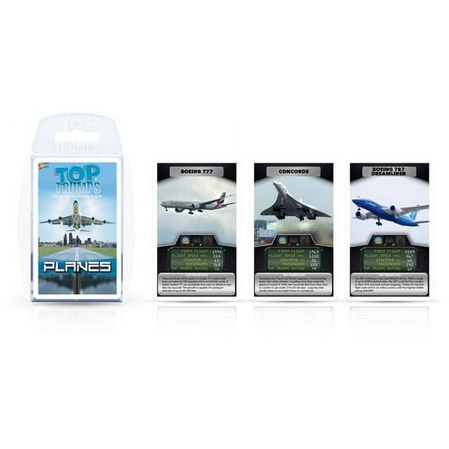 Planes Top Trumps Playing Card Game - Walmart.com