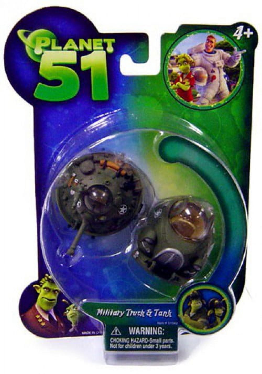 Planet 51 Military Truck & Tank Mini Figure 2-Pack - Walmart.com