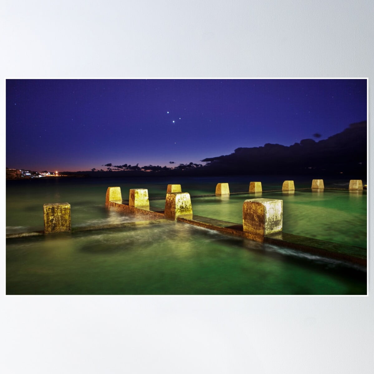 Planet Alignment Poster Wall Art, Modern Wall Decor For Living Room ...