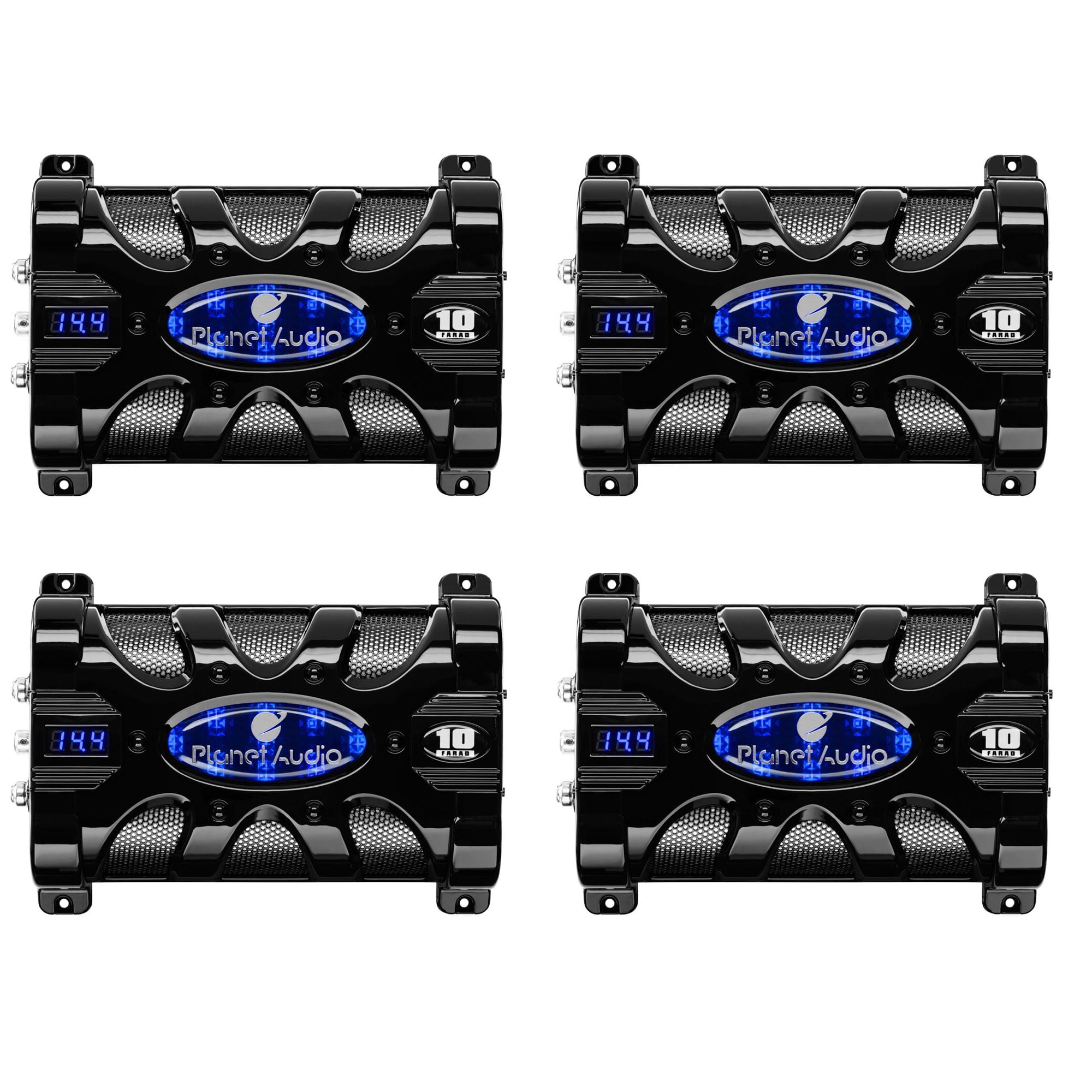Planet Audio 10 FARAD Car Audio Power Capacitor Cap Digital LED Display ...