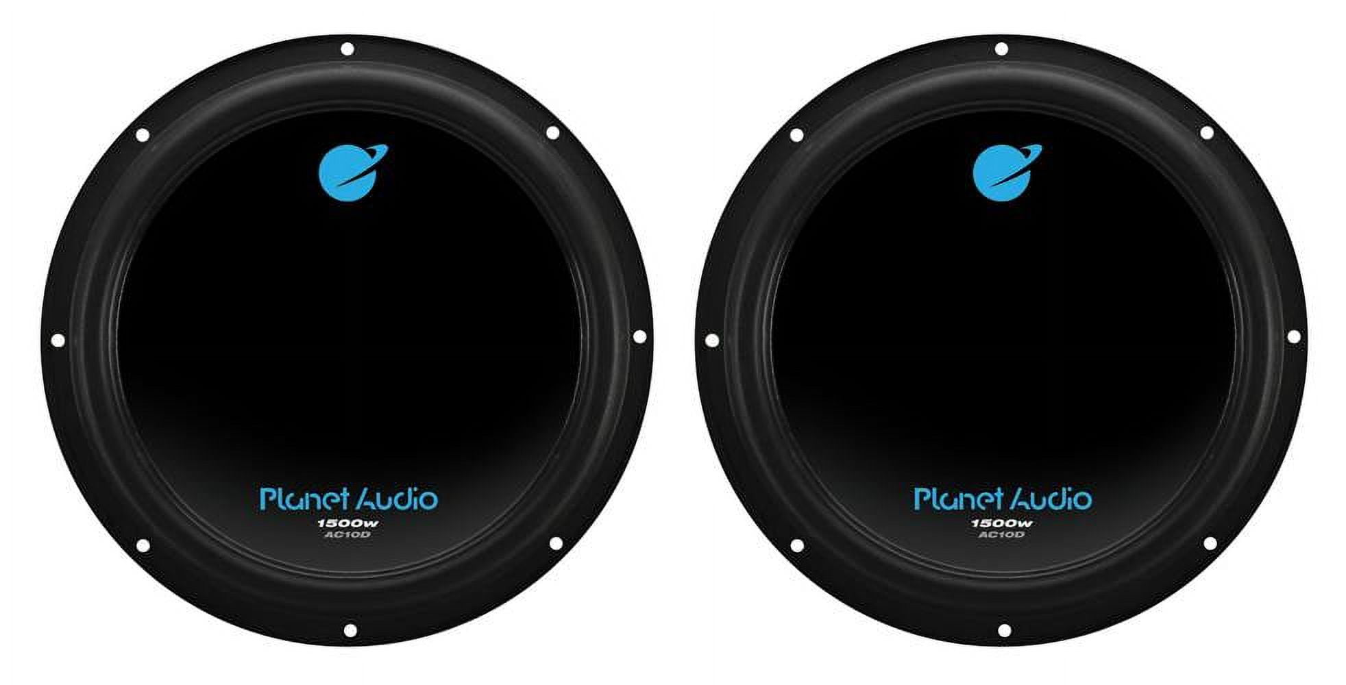 Planet Audio 10 Inch Auto Stereo Subs, Dual 4 Ohm Voice Coil Car Audio ...