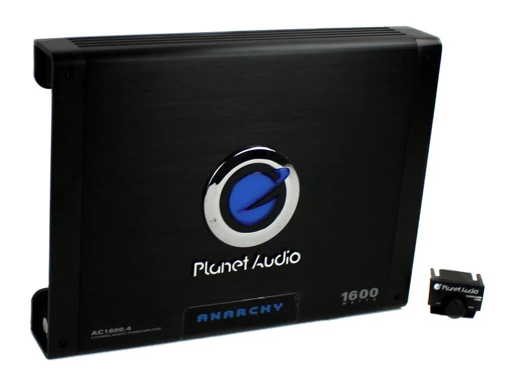 Planet Audio AC1600.4 1600W 4-Channel MOSFET Car Amplifier with Power ...