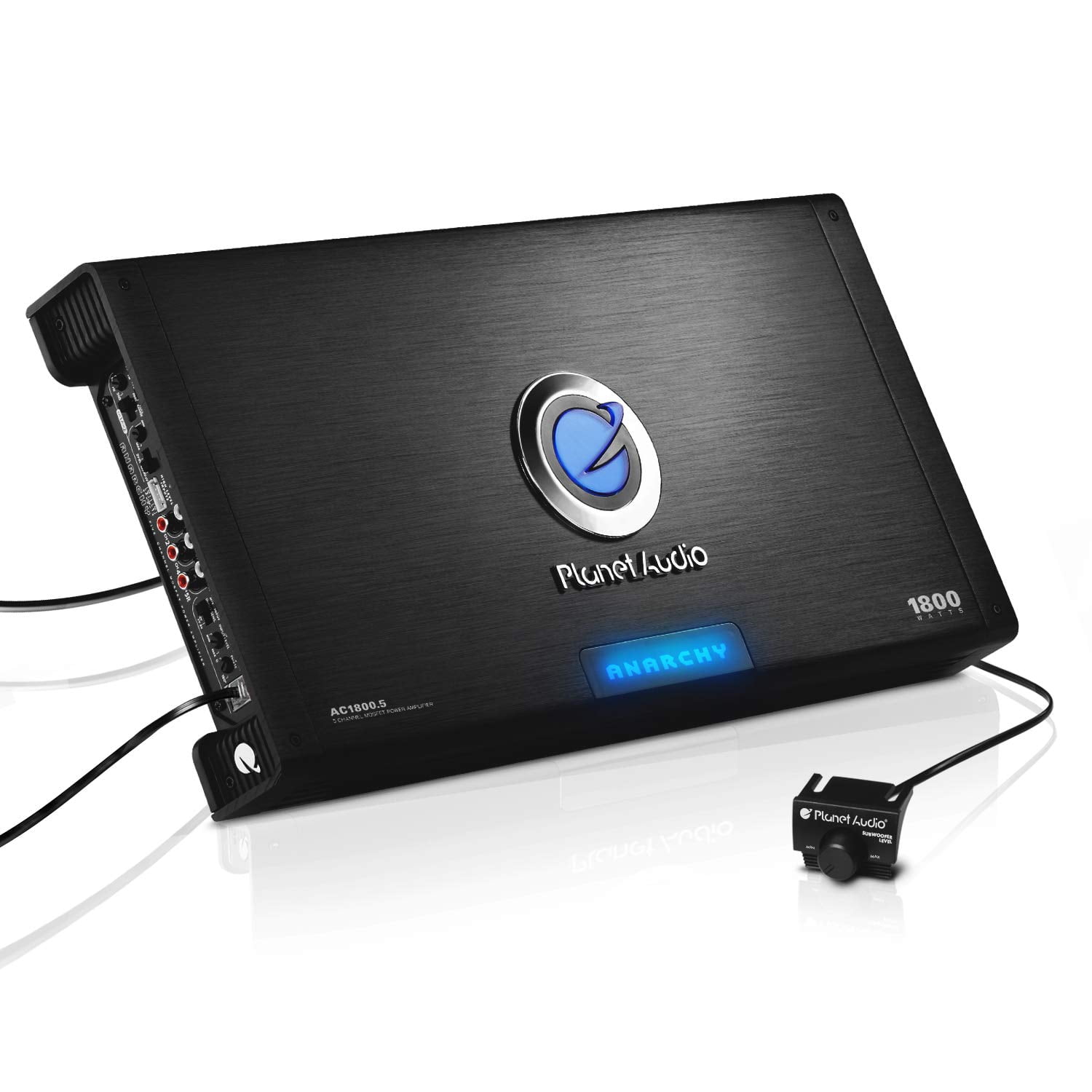 Planet Audio AC1800.5 5 Channel Car Amplifier - 1800 Watts, Full Range ...