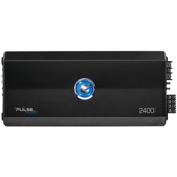 Planet Audio Max 2400 watt Pulse Series 4-Channel Mosfet Class AB amp ...