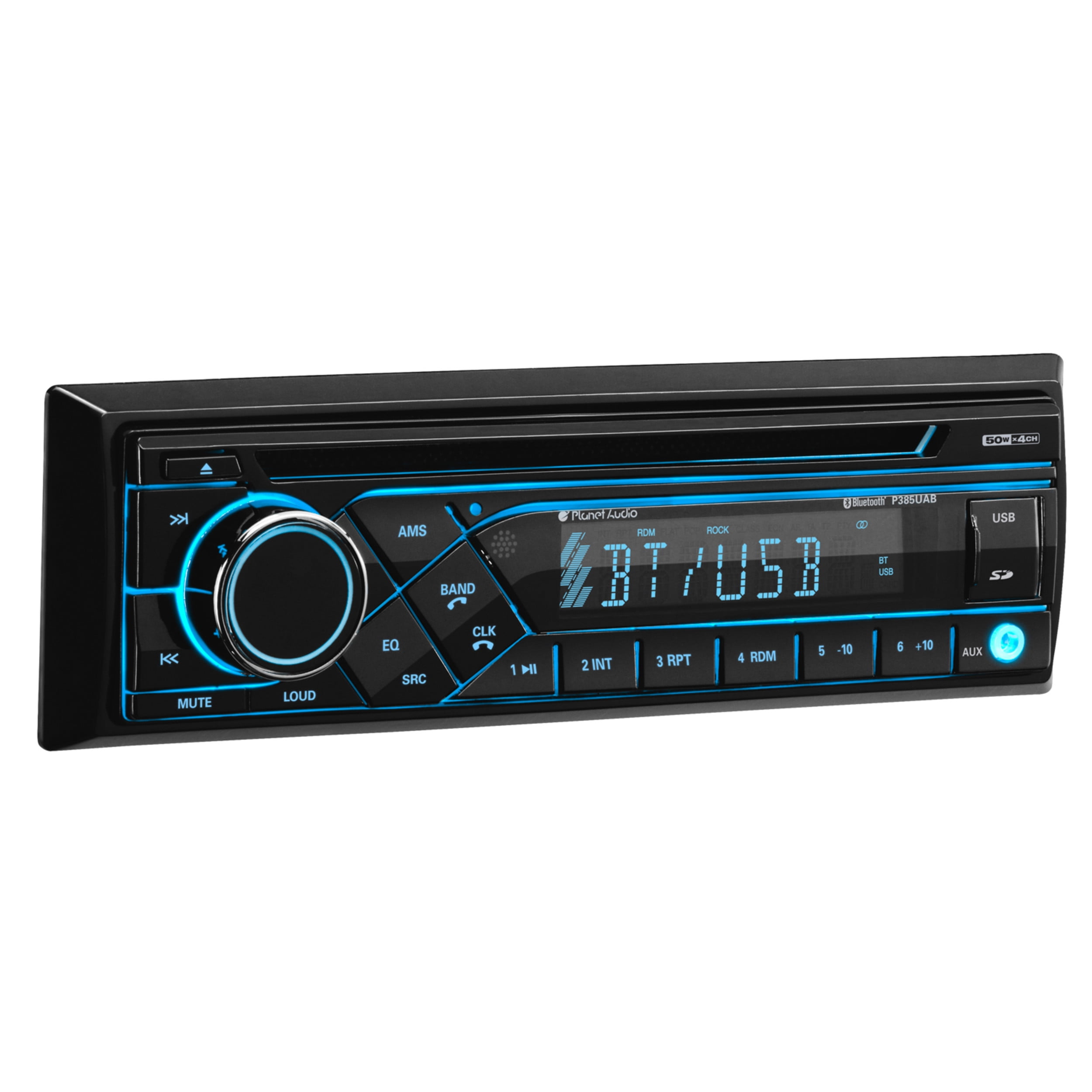 Planet Audio P385UAB Car Stereo System - Single Din, Bluetooth Audio ...