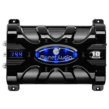 Pyle 5.0 Farad Digital Power Capacitor, High-Performance Car Audio ...