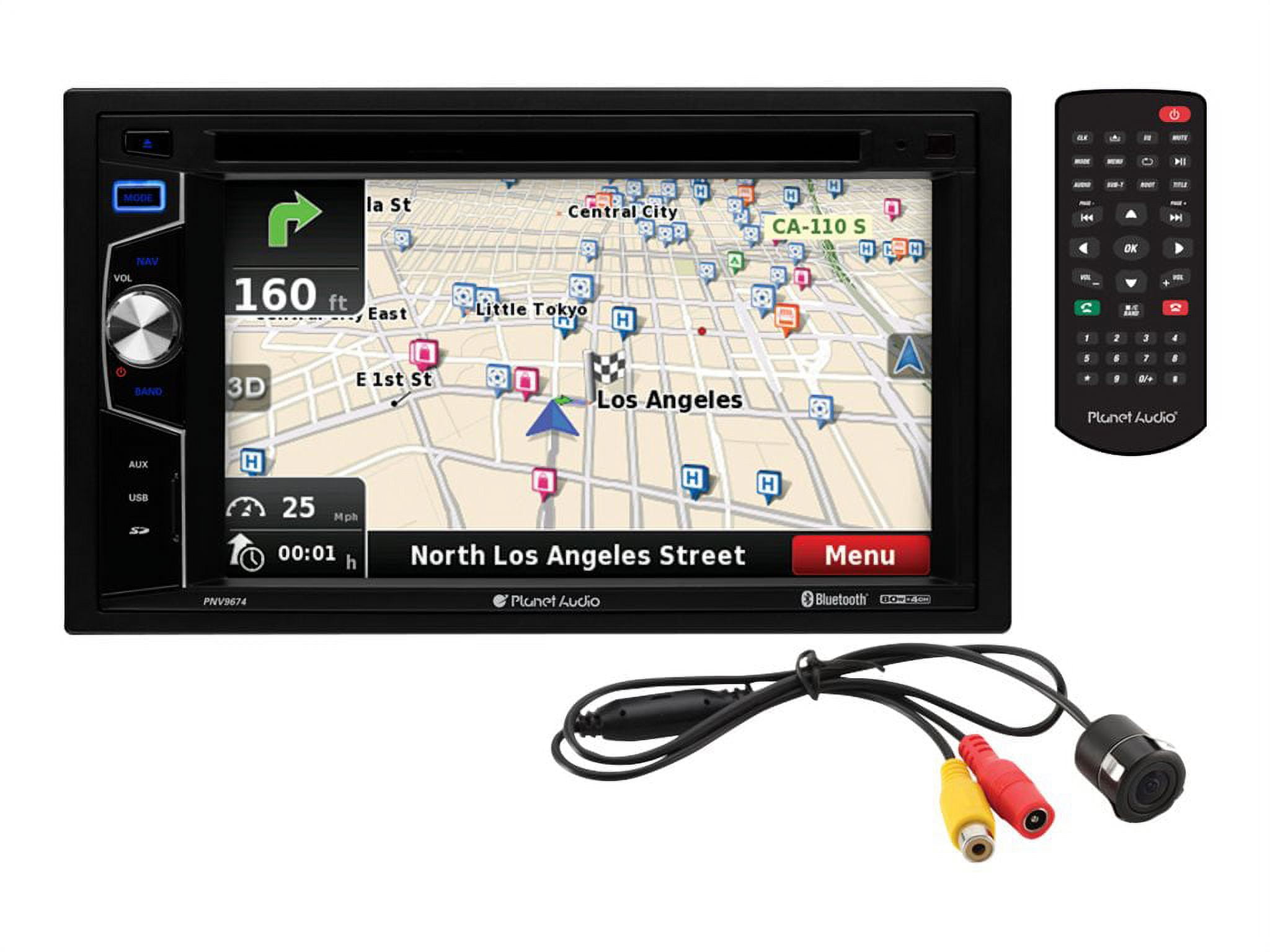 Planet Audio PNV9674RC Automobile Audio/Video GPS Navigation System, In ...