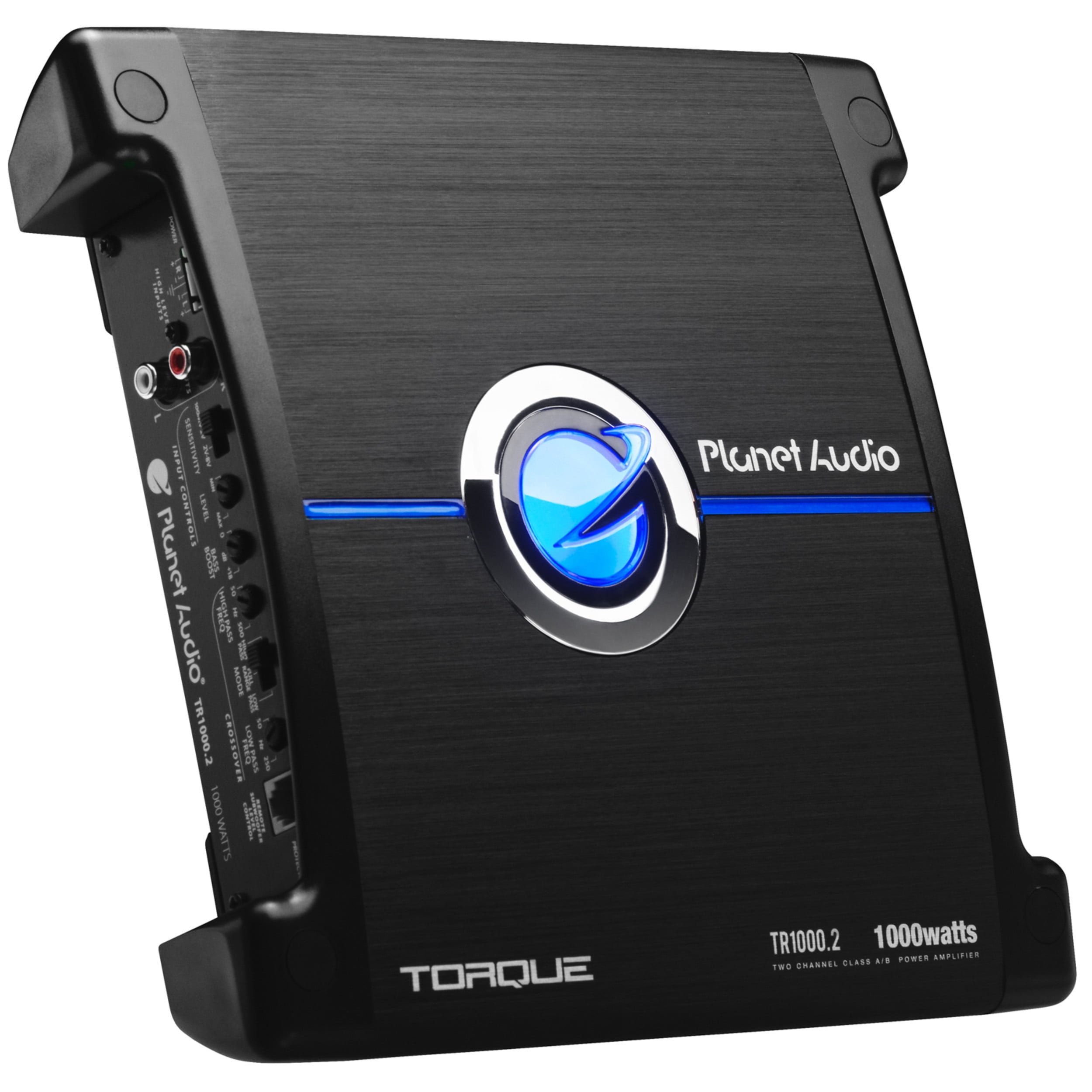 Planet Audio TR1000.2 Torque Series Car Audio Amplifier - 1000 High Output, 2 Channel, 2/8 Ohm ...