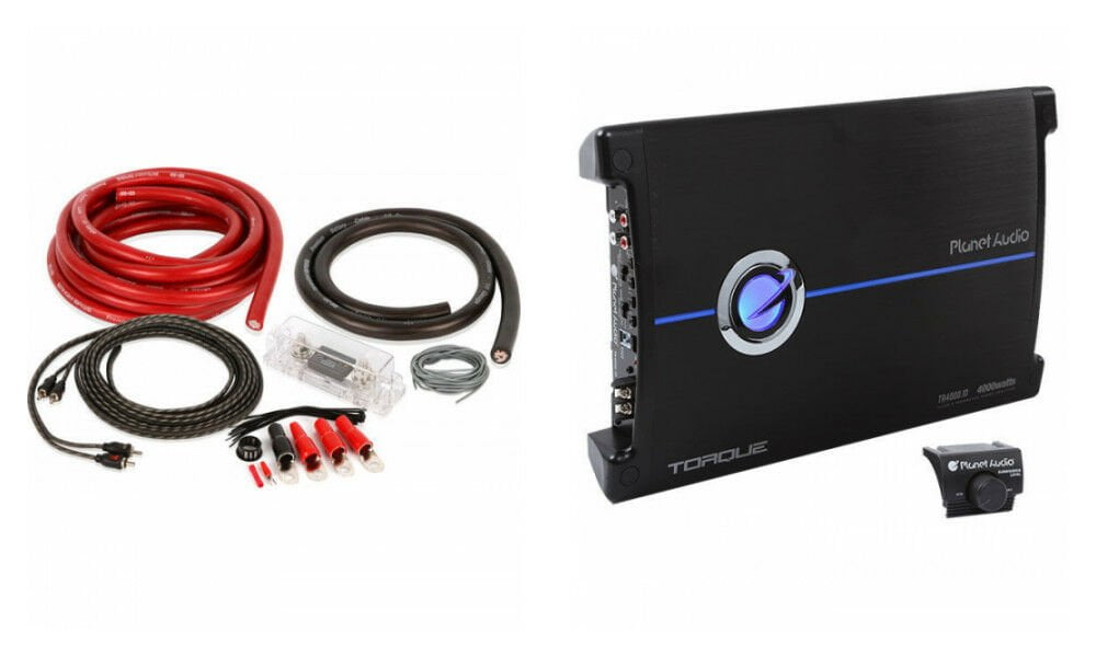 Planet Audio TR4000.1D 4000W Max (3000W RMS) Torque Series Class-D ...