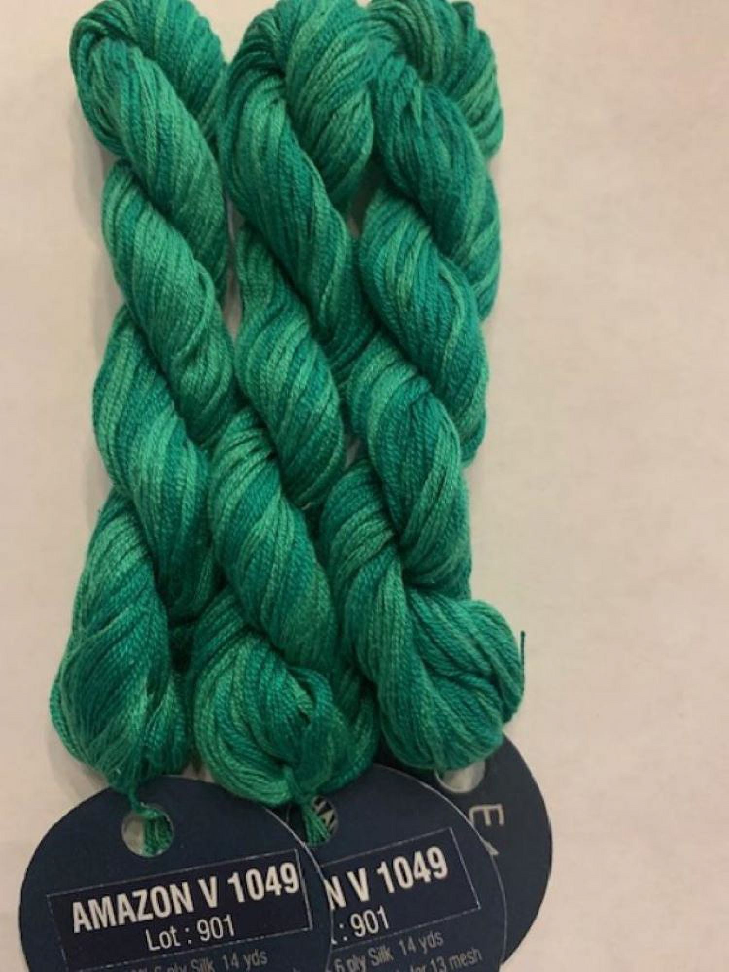 Planet Earth Fiber Ply Varigated Silk Embroidery Floss - #V1049 Amazon ...