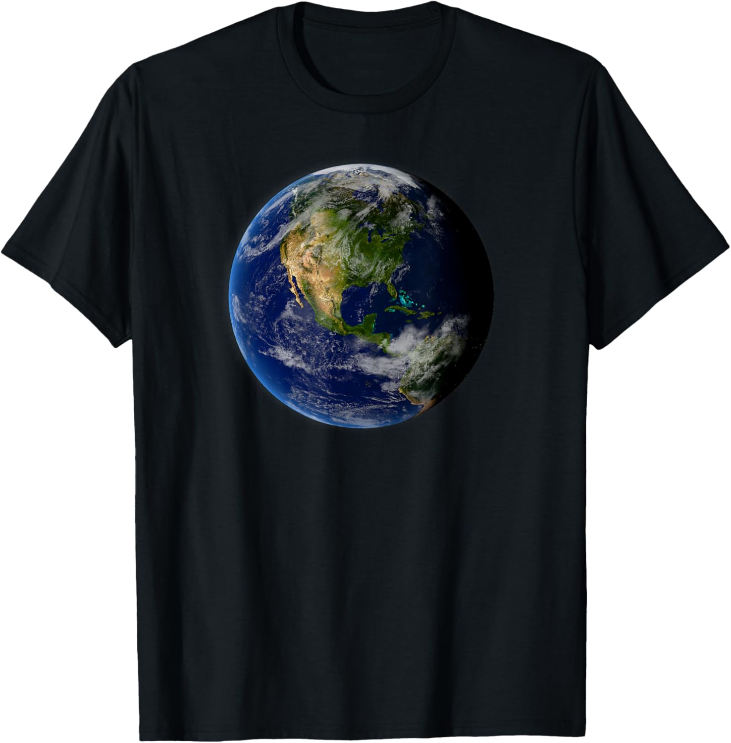 Planet Earth Globe Stylized T-Shirt - Walmart.com