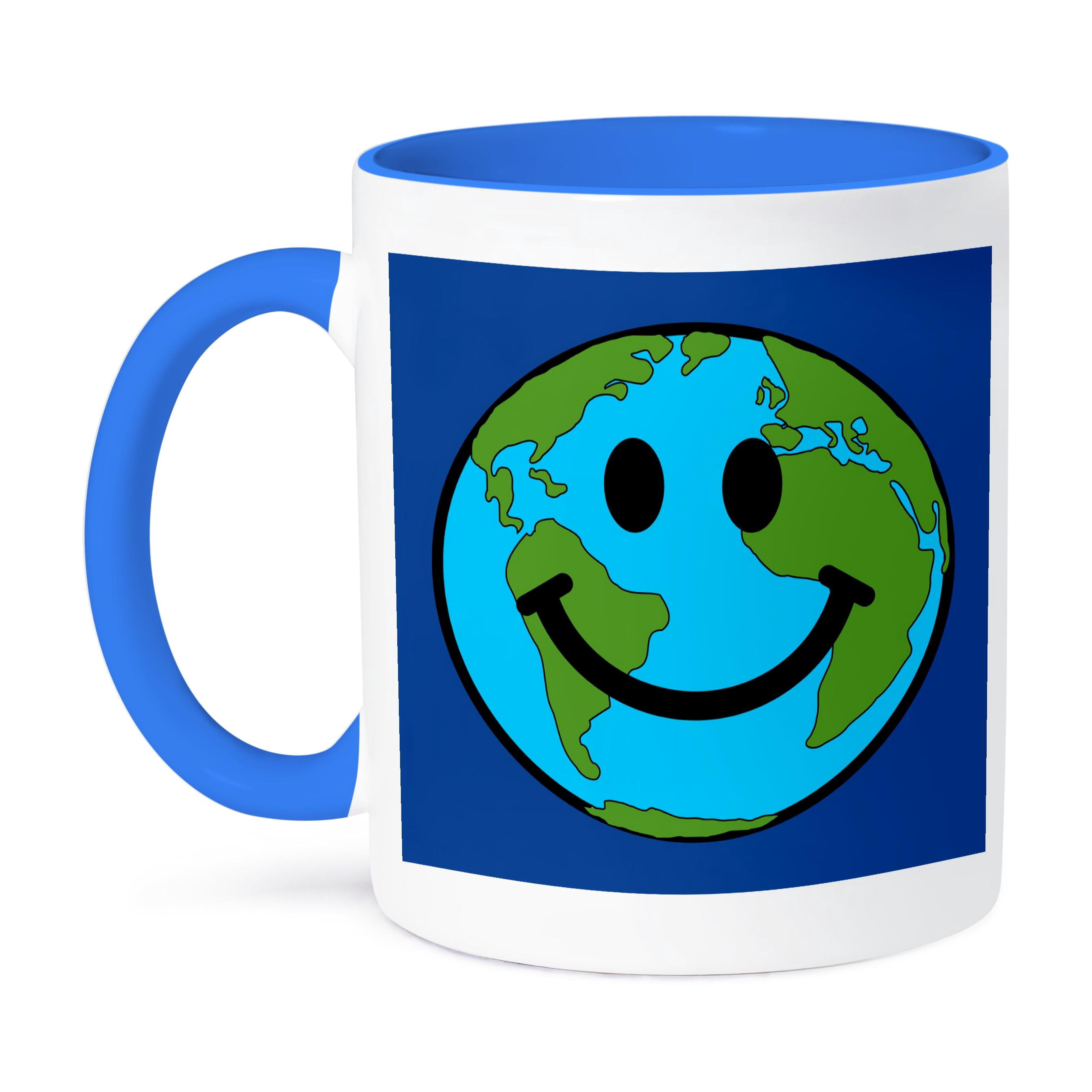 3dRose, Planet Earth smiling Face - Happy World Globe Earth day ...