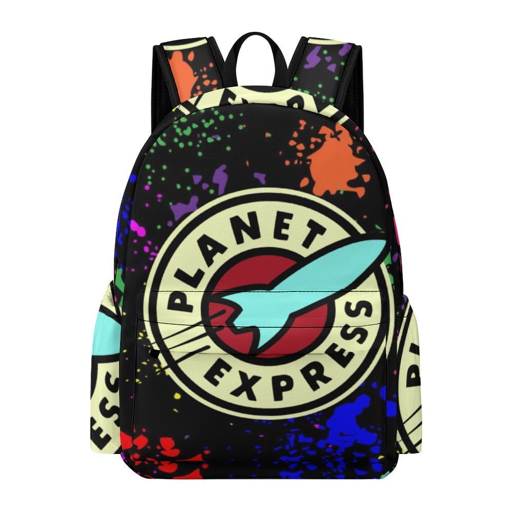 Planet Express Futurama Adjustable Backpack Laptop Daypack Student ...