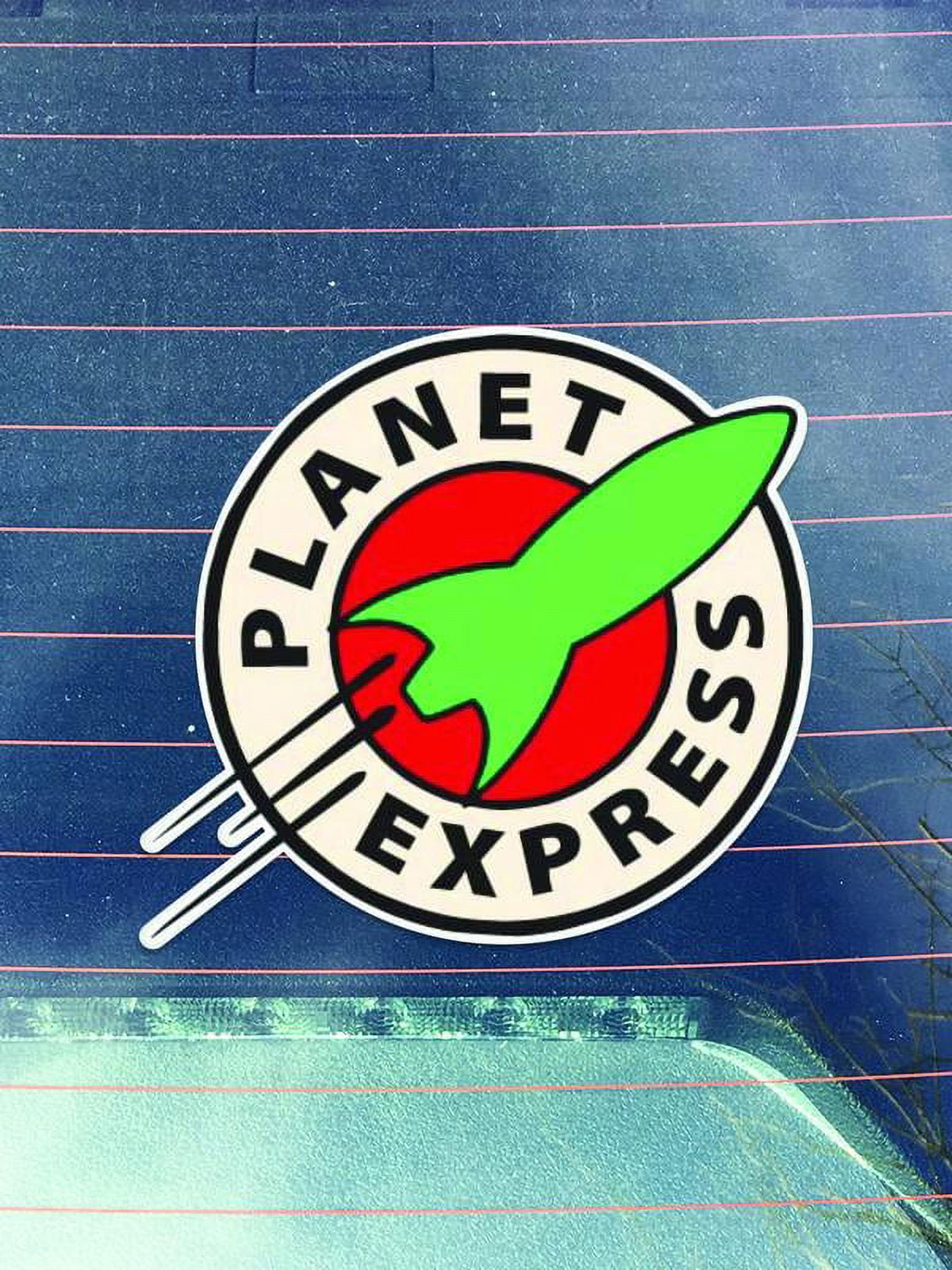 Planet Express Vinyl Decals Sticker ( Two Pack ) | Cars Trucks Vans ...