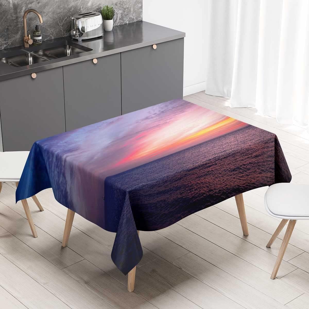 Planet Glass Table Tops Cut to Size Table Cover Waterproof Dust-Proof ...