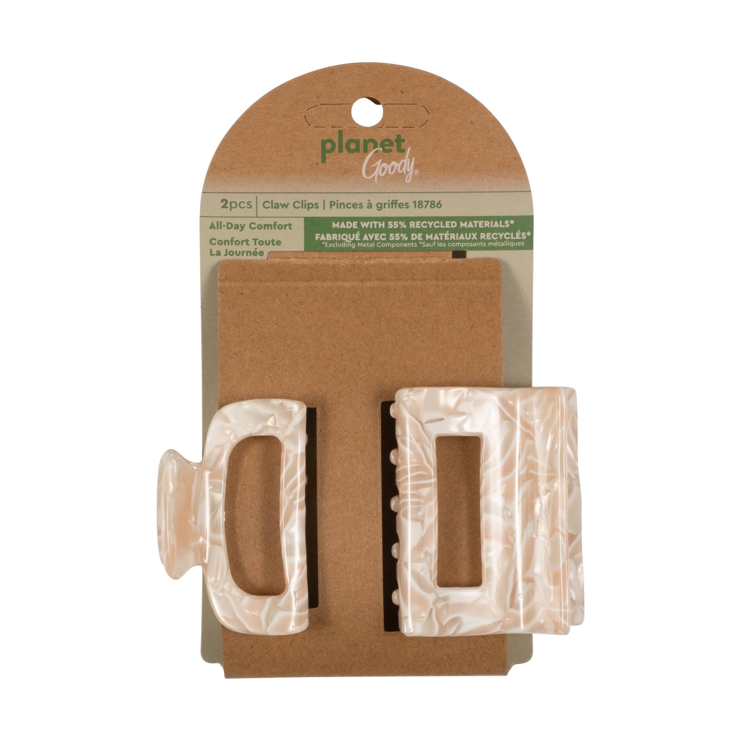GOODY CLAW CLIP CREAM 2CT - Walmart.com