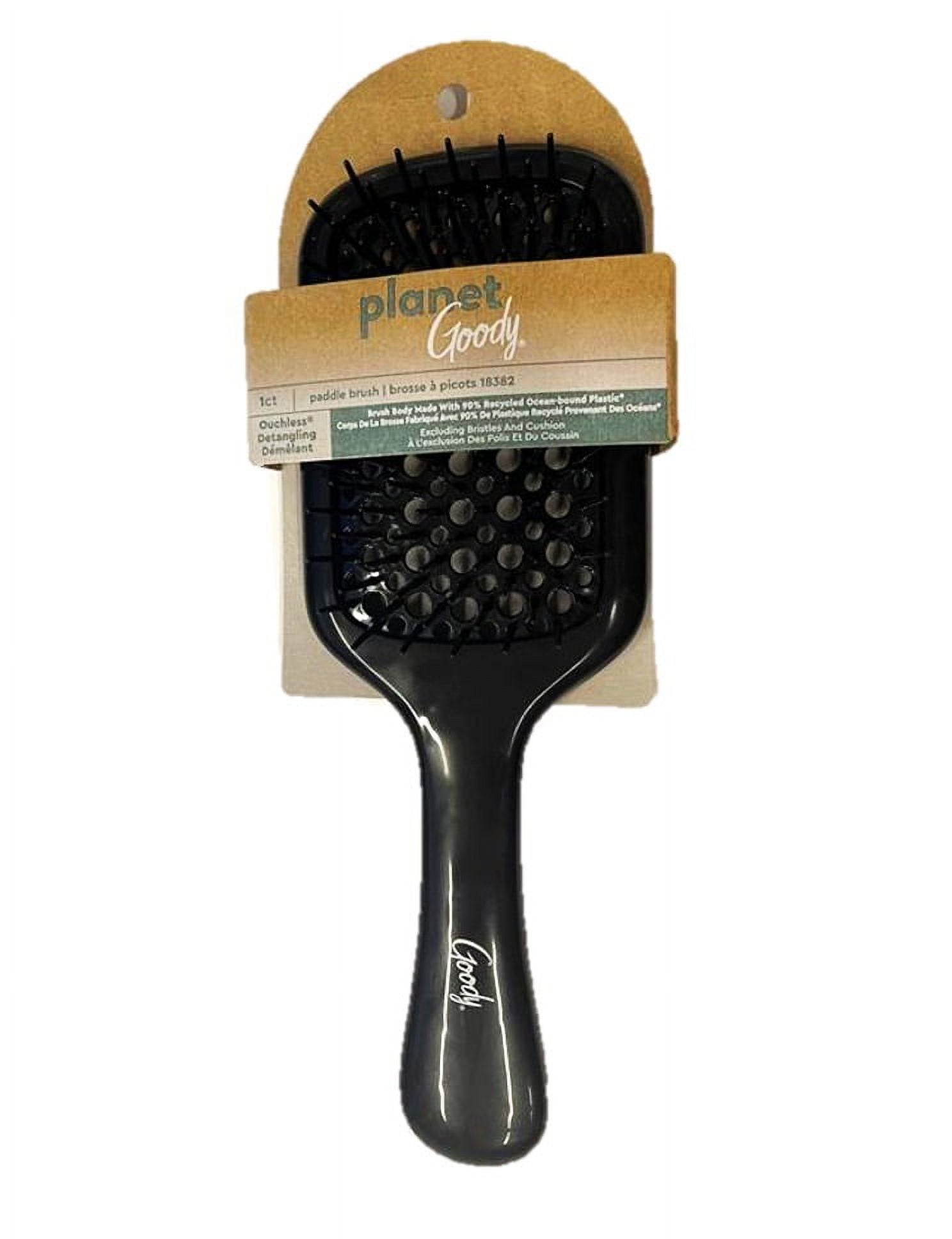 Goody Ocean Rescue Vented Paddle Brush 1ct Black Made with Recycled ...