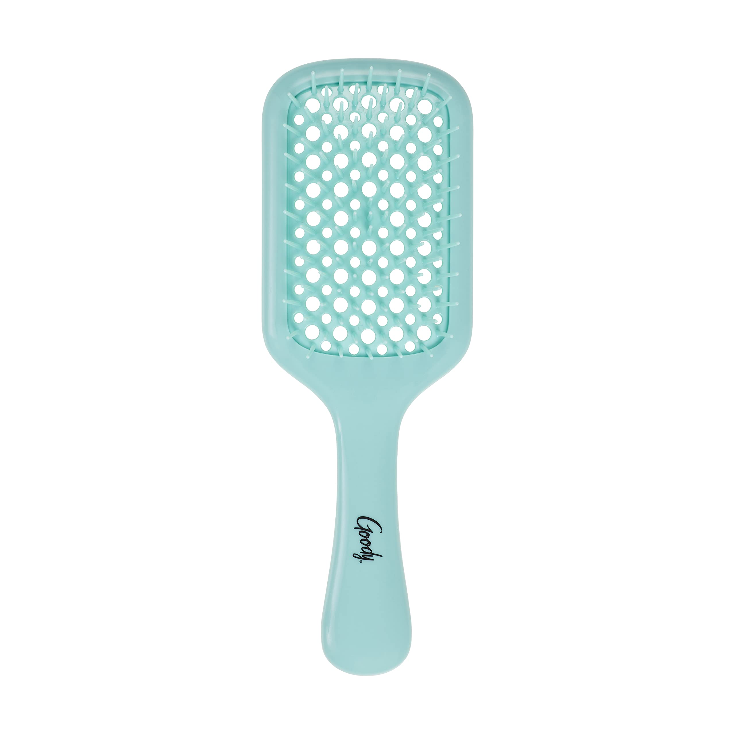Planet Goody Ocean Rescue Vented Paddle Brush, All Hair Types - Teal ...