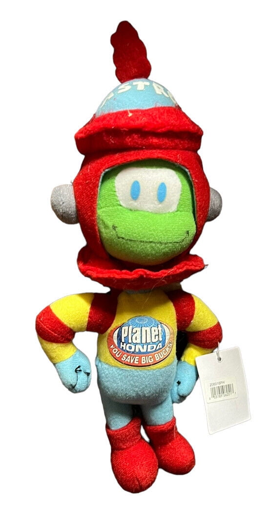 Planet Honda You Save Big Bucks Plush Stuffed Animal Doll New 8” Rare ...