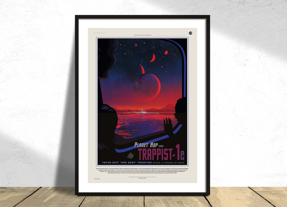 Planet Hop From Trappist-1E, Voted Best Hab Zone Vacation Within 12 ...