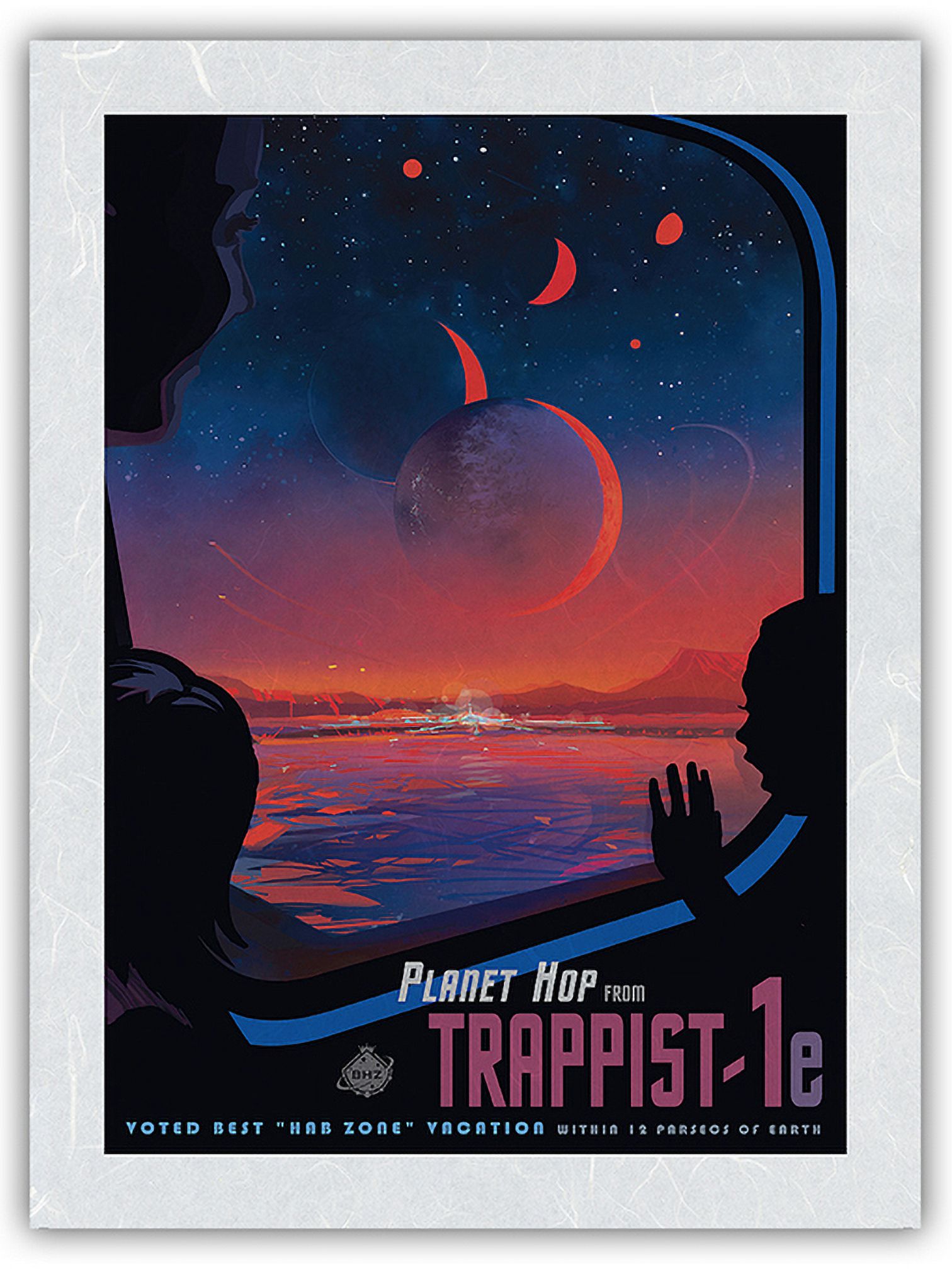 Planet Hop from Trappist-1E - Voted Best Hab Zone Vacation - NASA ...