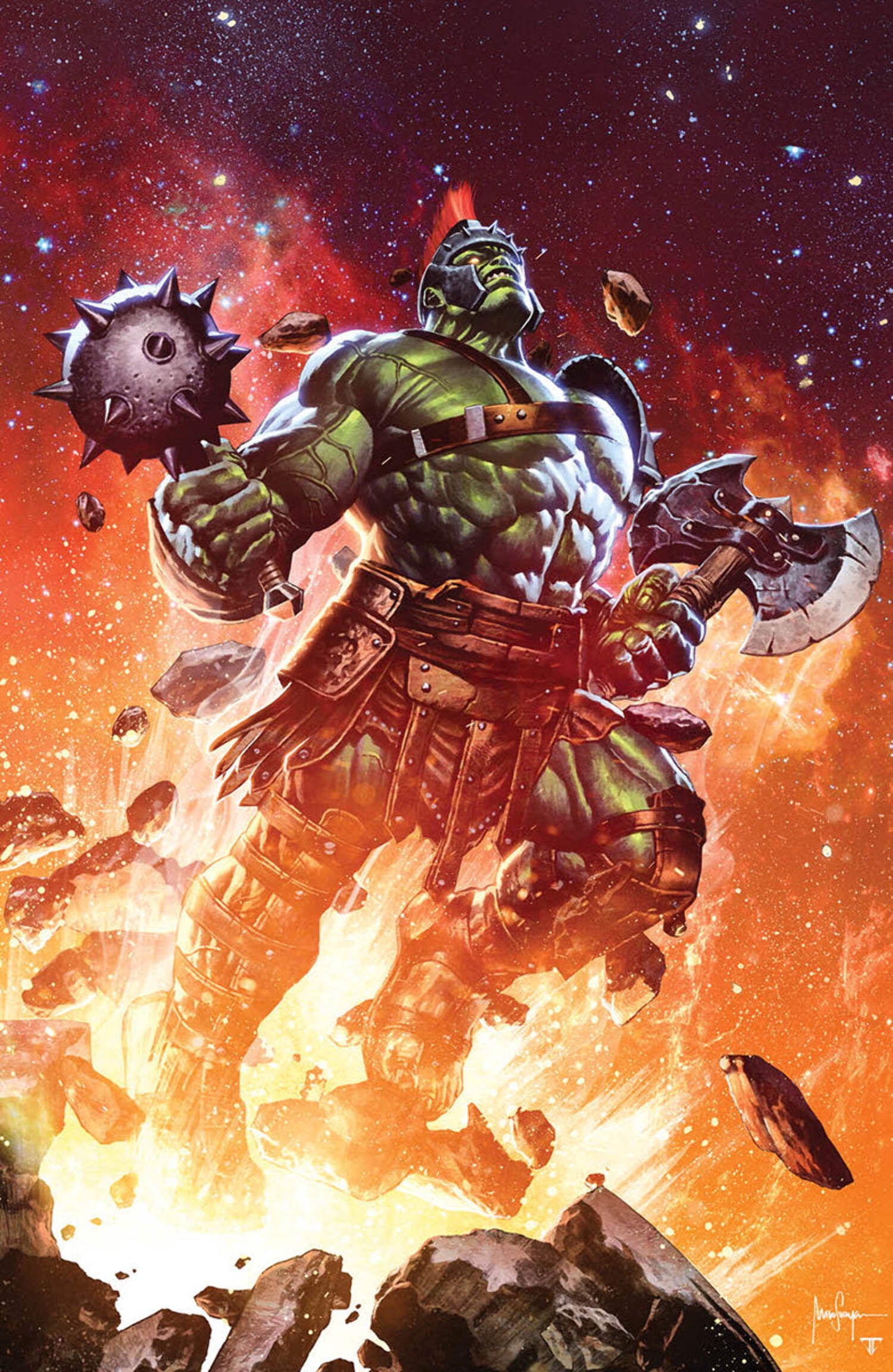 Planet Hulk: Worldbreaker #1 Unknown Comics Mico Suayan Exclusive ...