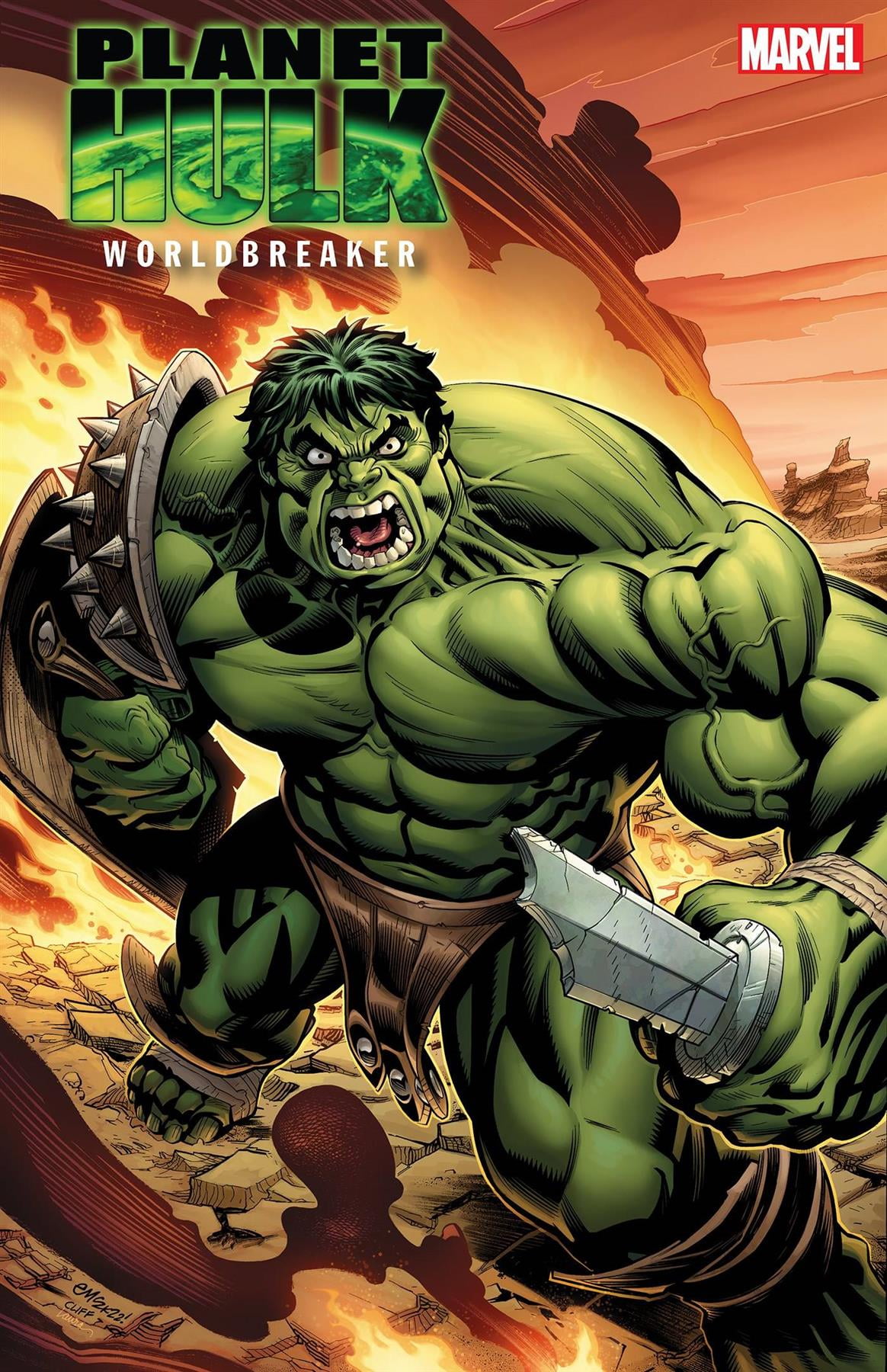 Planet Hulk Worldbreaker #3 (of 5) Mcguinness Var Marvel Prh Comic Book ...