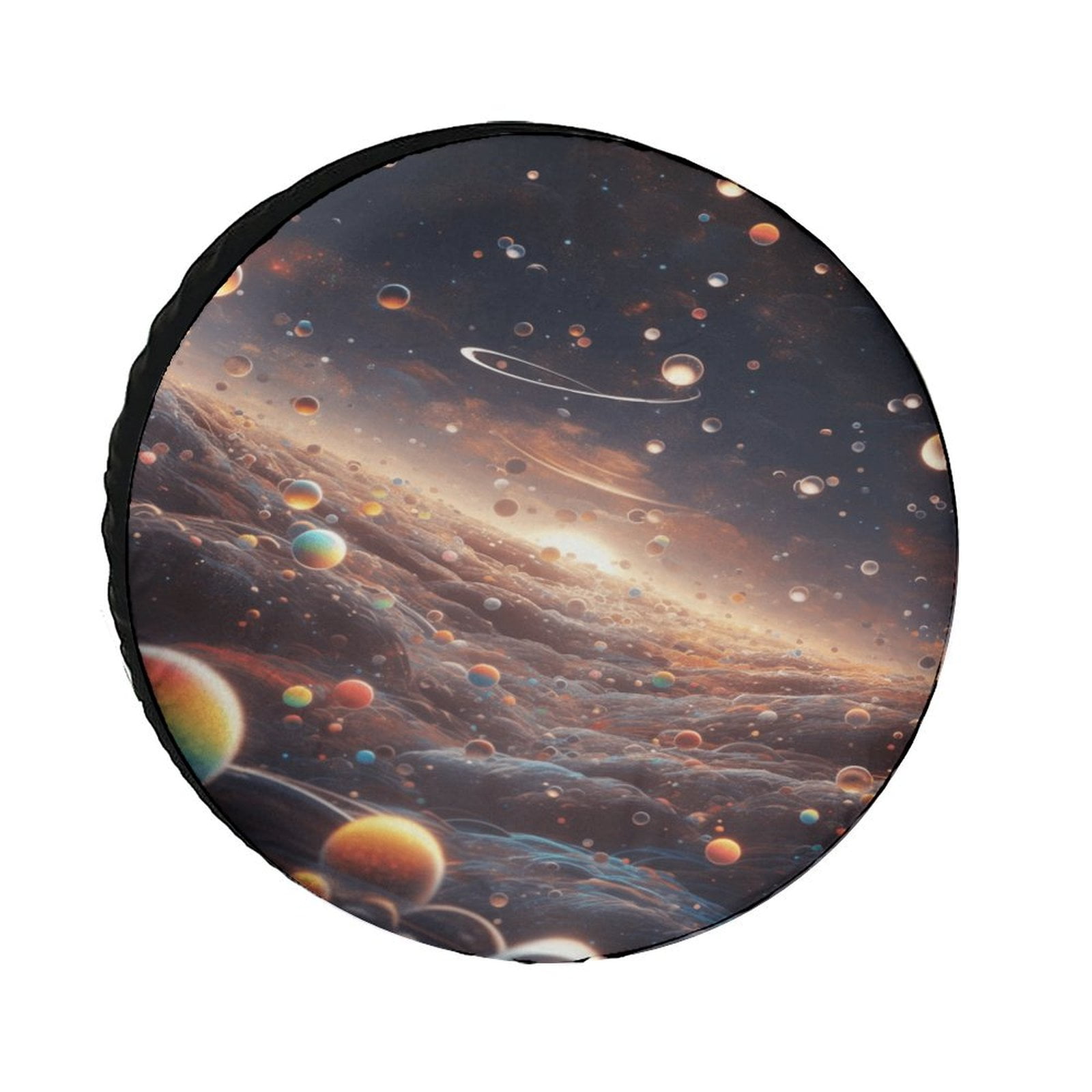 Planet Mars Mercury Jupiter Spare Tire Cover,Universal Wheel Tire Cover ...