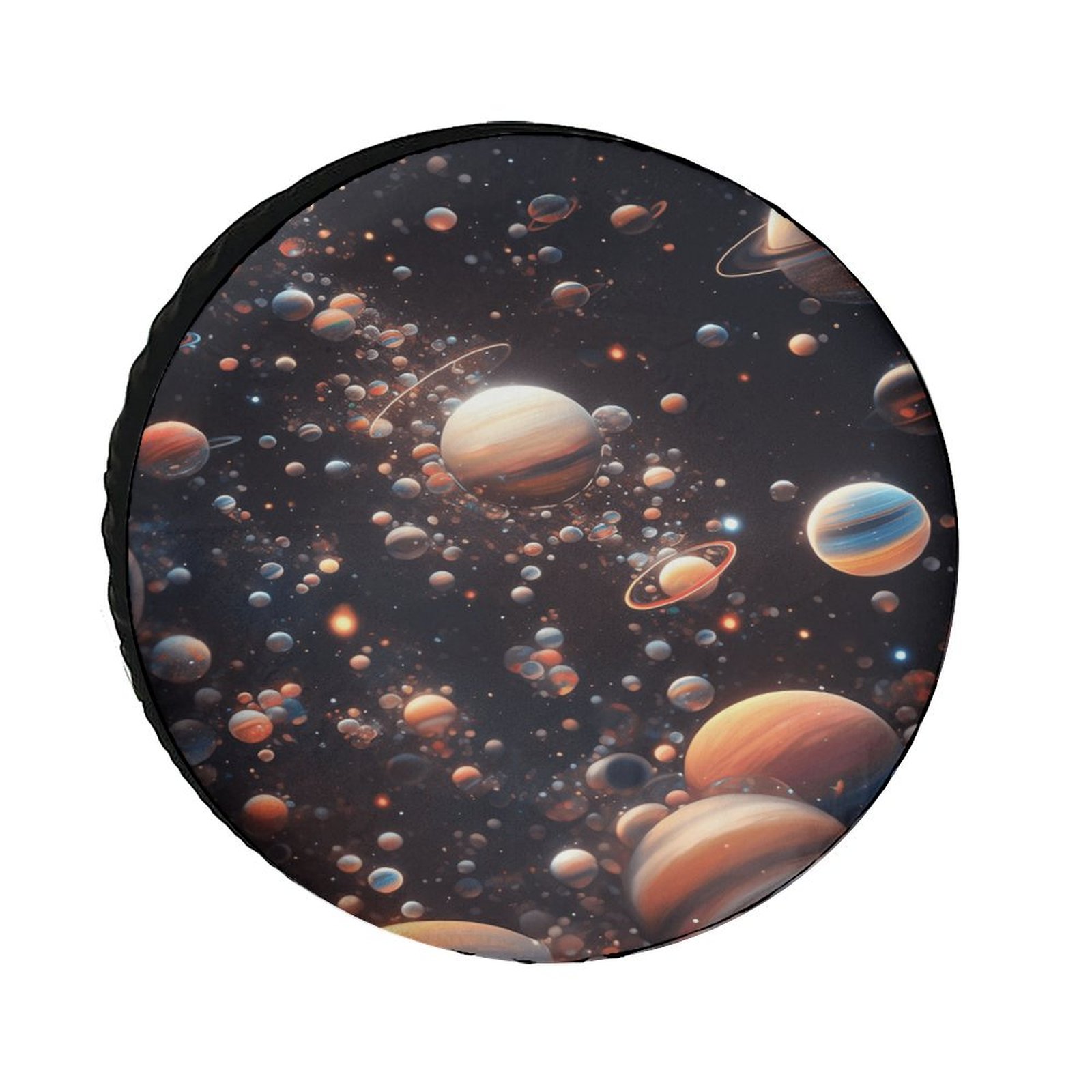 Planet Mars Mercury Jupiter Tire Cover Waterproof Dust-Proof Universal ...