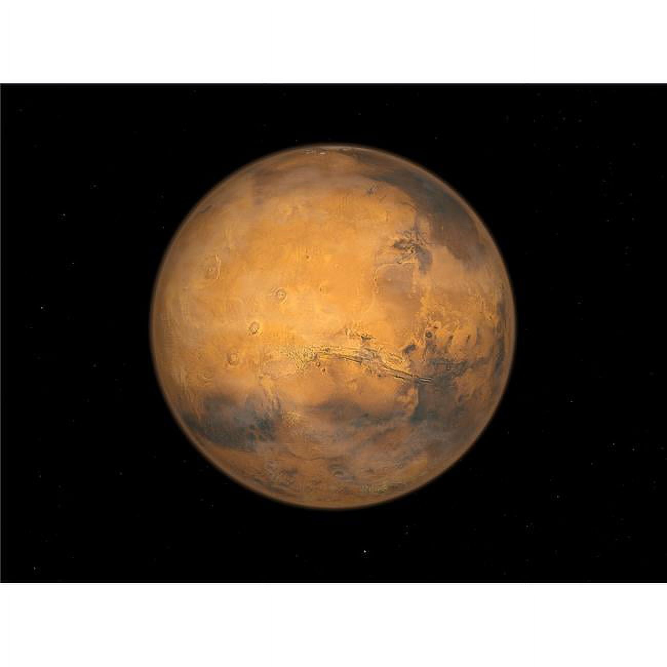 Planet Mars Poster Print - 32 x 24 - Large - Walmart.com