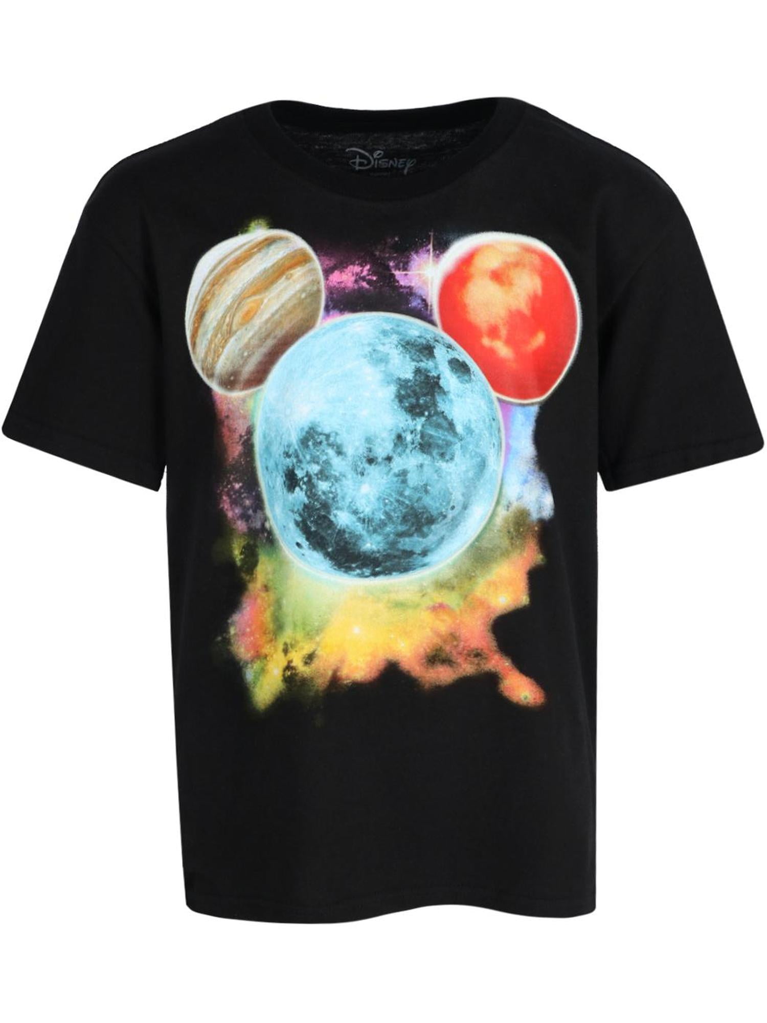Planet Mickey Youth Disney Tee Shirt - Walmart.com