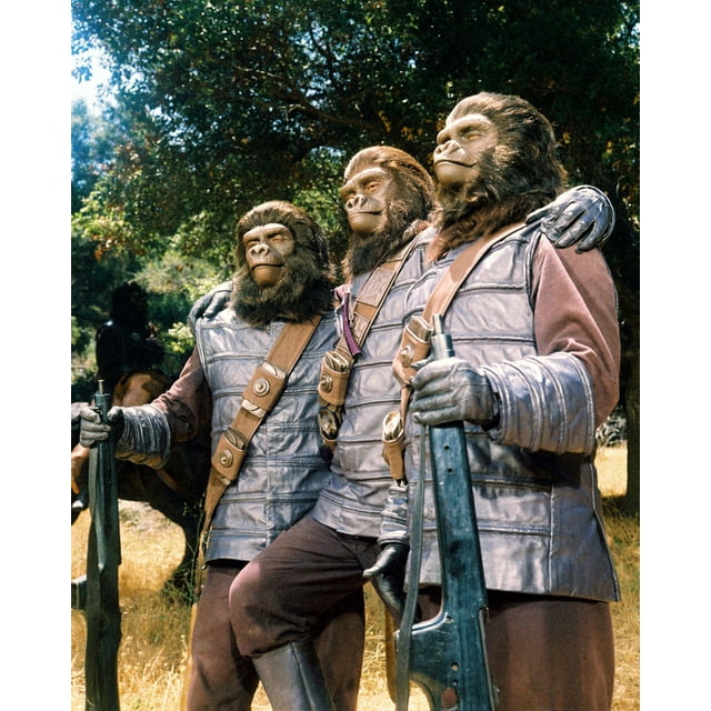 Planet Of The Apes 24X36 Classic Hollywood Poster Soldier Apes Pose For ...