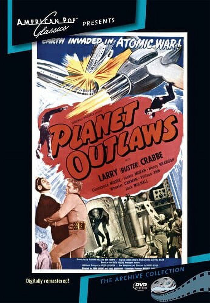 Planet Outlaws (DVD), American Pop Classic, Sci-Fi & Fantasy - Walmart.com
