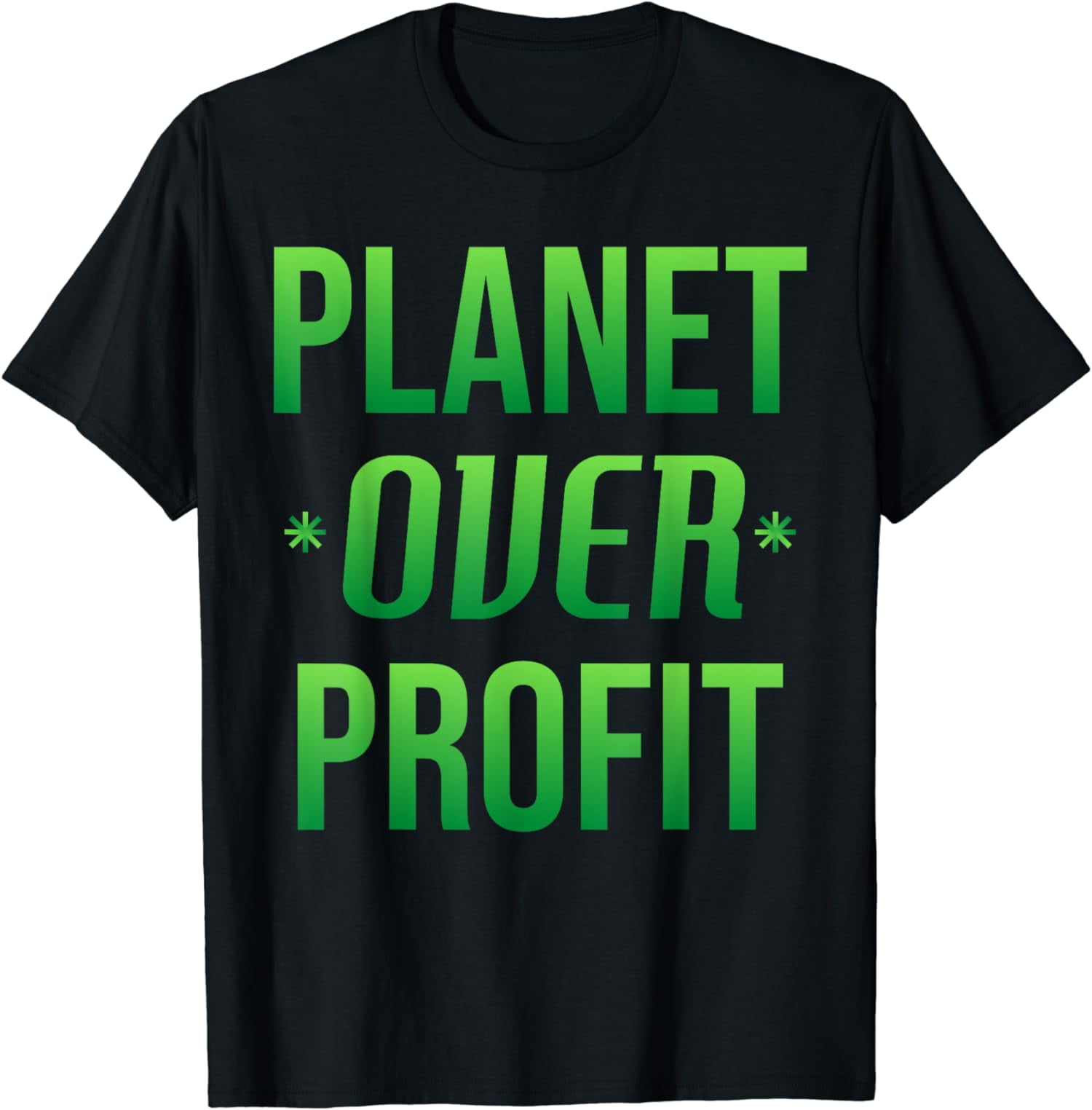 Planet Over Profit Protect Environment Earth Day 2024 T-Shirt - Walmart.com