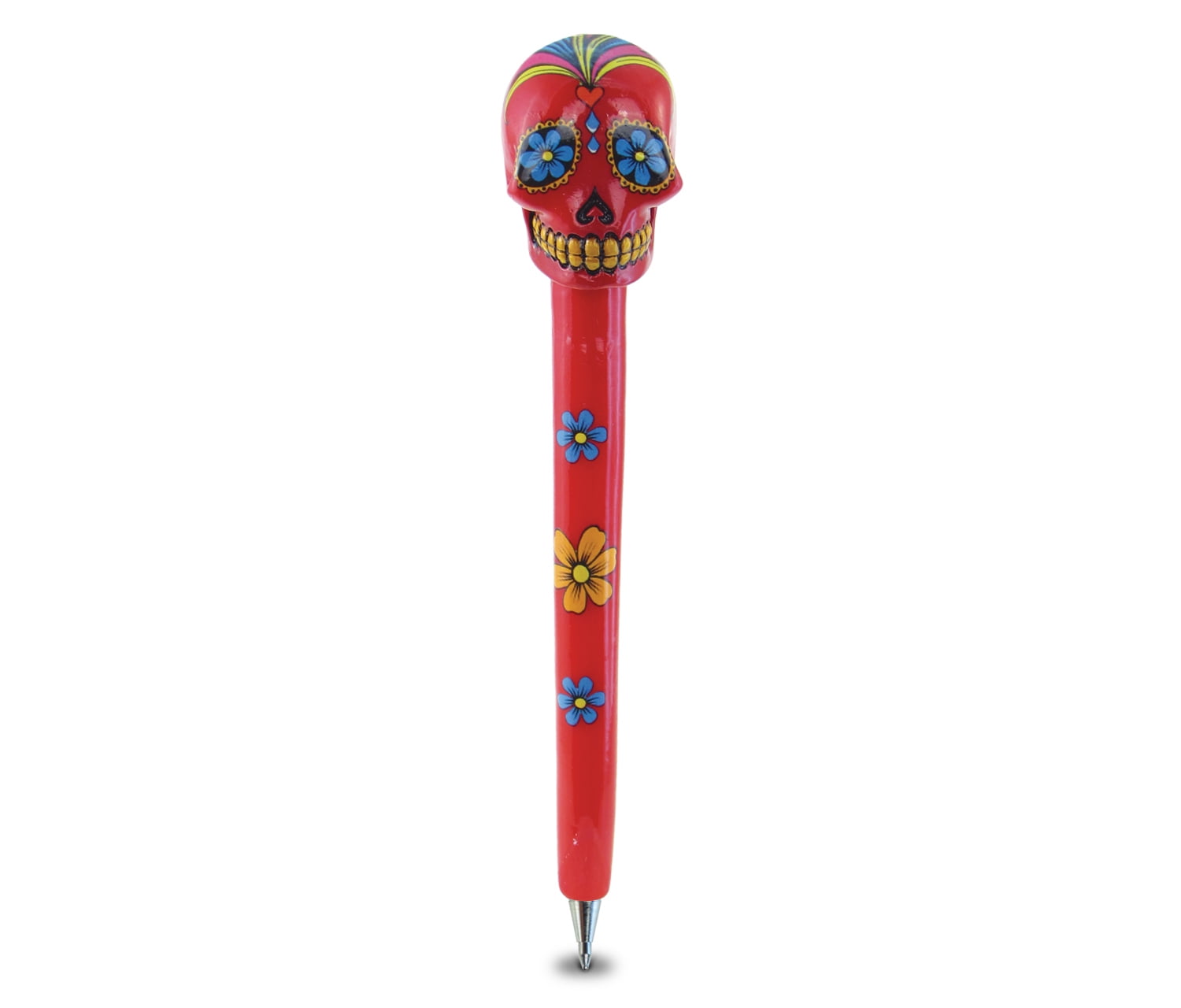Planet Pens Red Skull Novelty Pen - Fun & Unique Kids and Adults Office ...