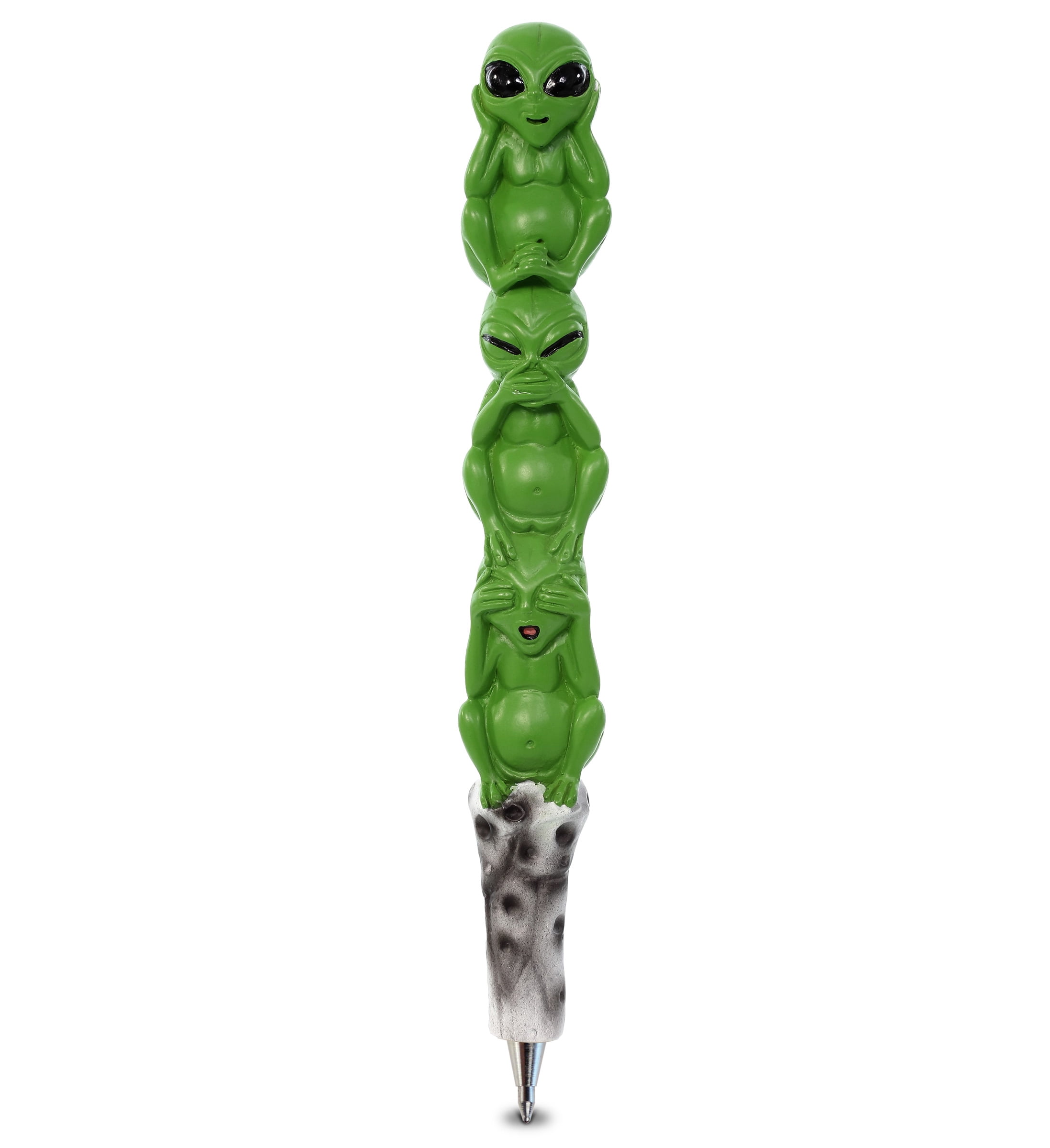 Planet Pens Three Wise Aliens Novelty Pen - Cool Fun Pens for Kids ...