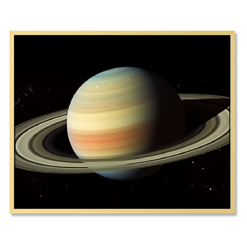 Planet Saturn Planets and Moons Astronomy Galaxy Poster, Print, Picture ...