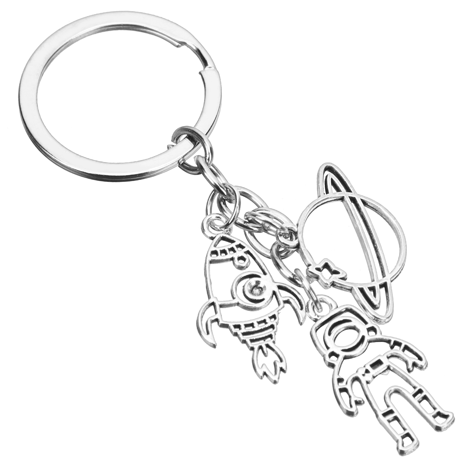 Apollo 11 Rocket Launch Usa Space Program Keychain Key Chain Ring ...