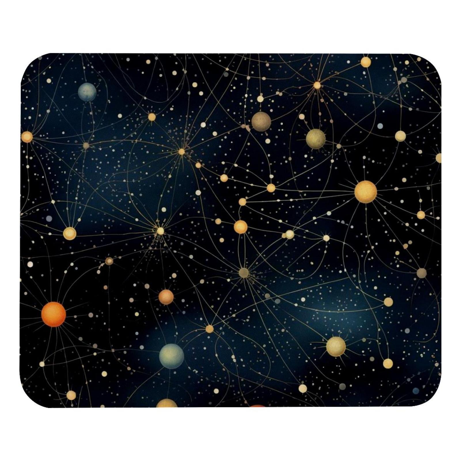 Planet Star Mouse Pad, Rubber Base Computer Mouse Pads for Wireless ...