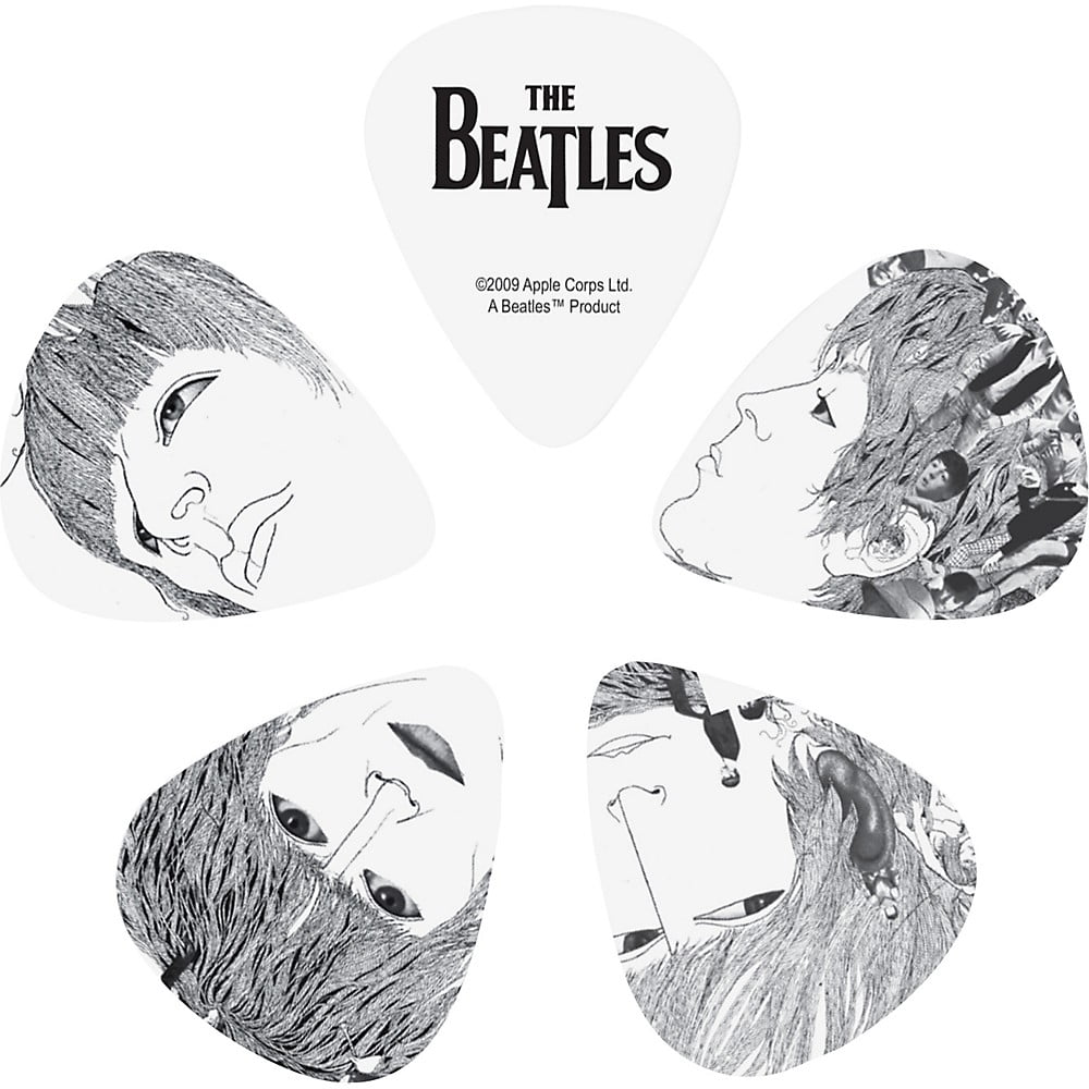 D'Addario Planet Waves 10 Beatles Picks - Revolver Thin - Walmart.com