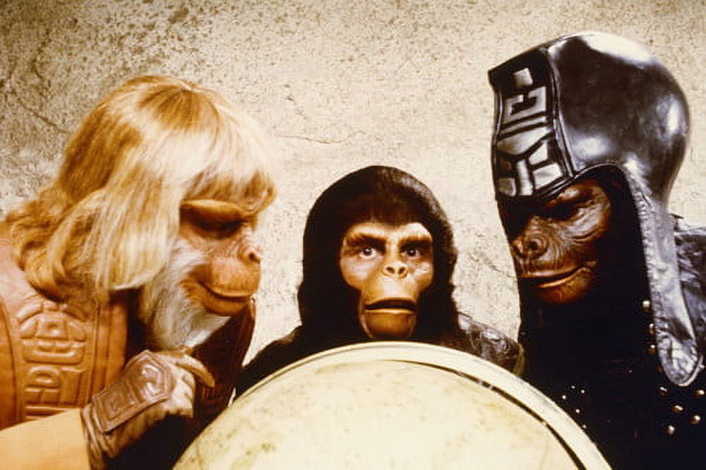 Planet of the Apes 24x36 Poster rare image TV series Mark Lenard Booth ...