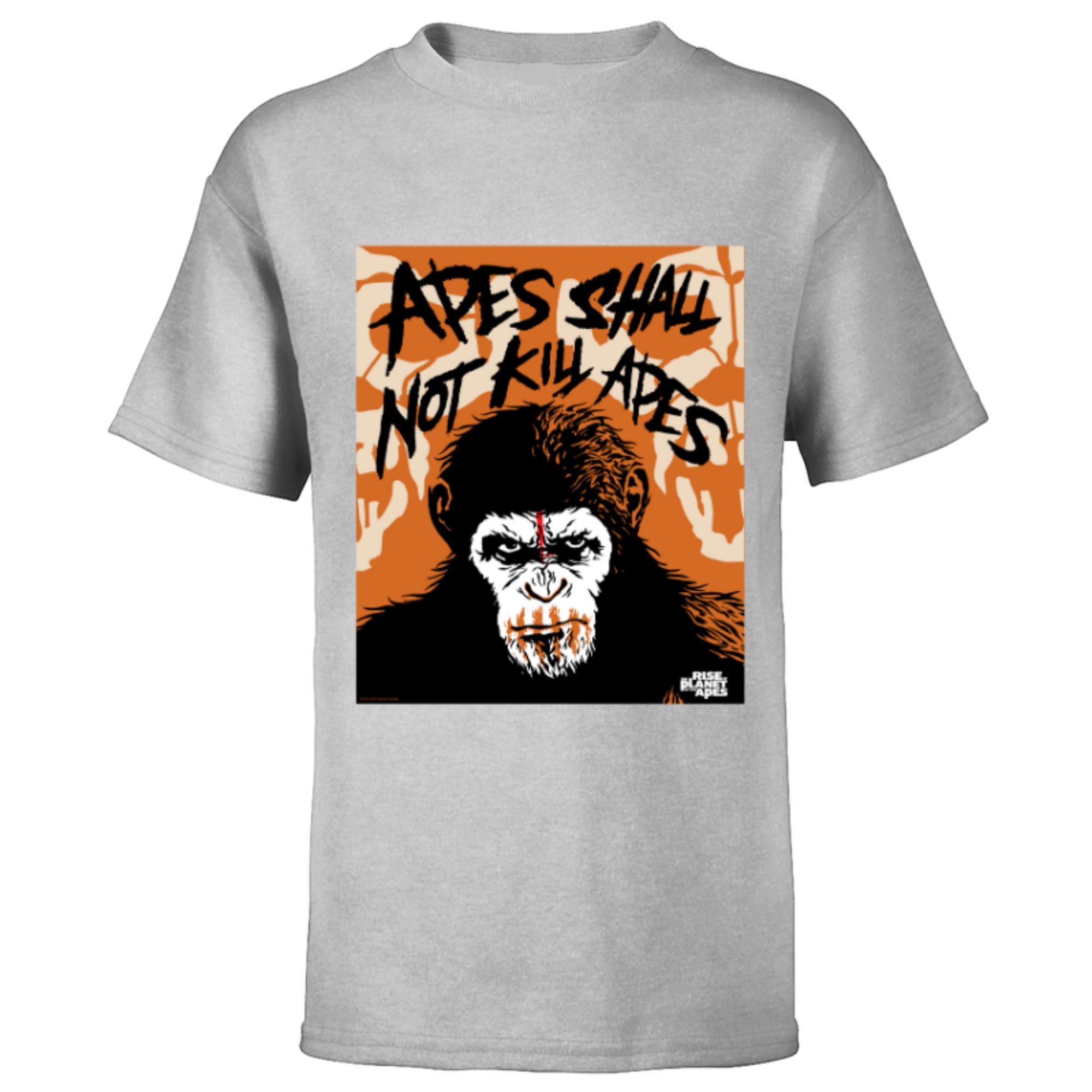 Planet of the Apes Rise of Caesar Apes Shall Not Kill Apes - Short Sleeve T-Shirt for Kids ...