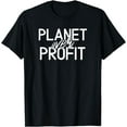 Planet over Profit Earth Day Environmentalism Vintage T-Shirt - Walmart.com